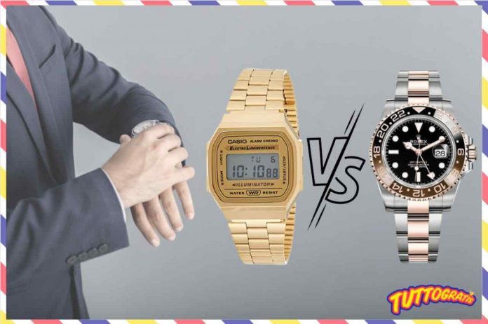Rolex vs Casio, qual è il migliore? La risposta non è scontata